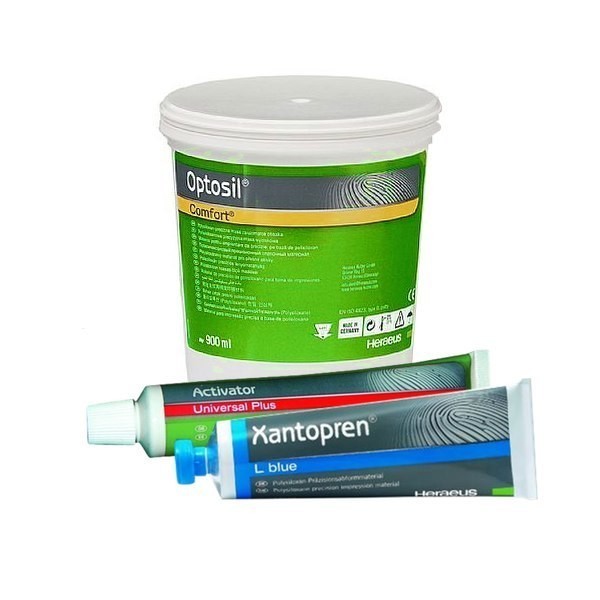 Optosil sestava (Optosil Comfort, Xantopren Activator, Xantopren L blue ...