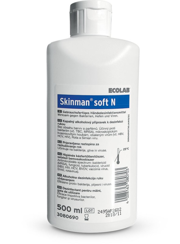 Skinman Soft N 500ml | Medplus.cz