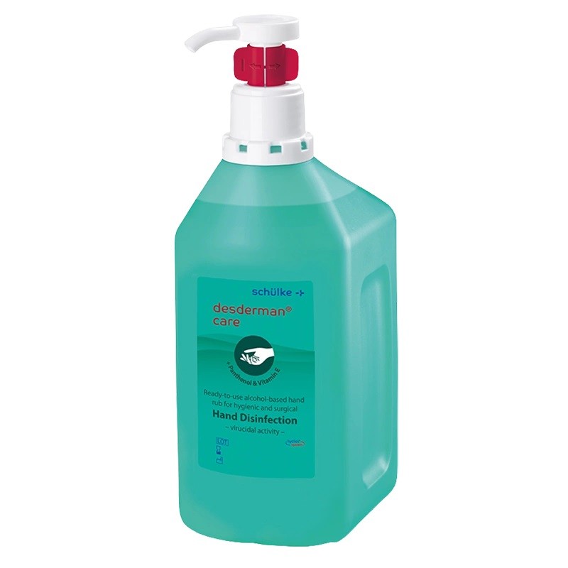 Desderman care s pumpou, 1 l, exp. 09/2023 | Medplus.cz